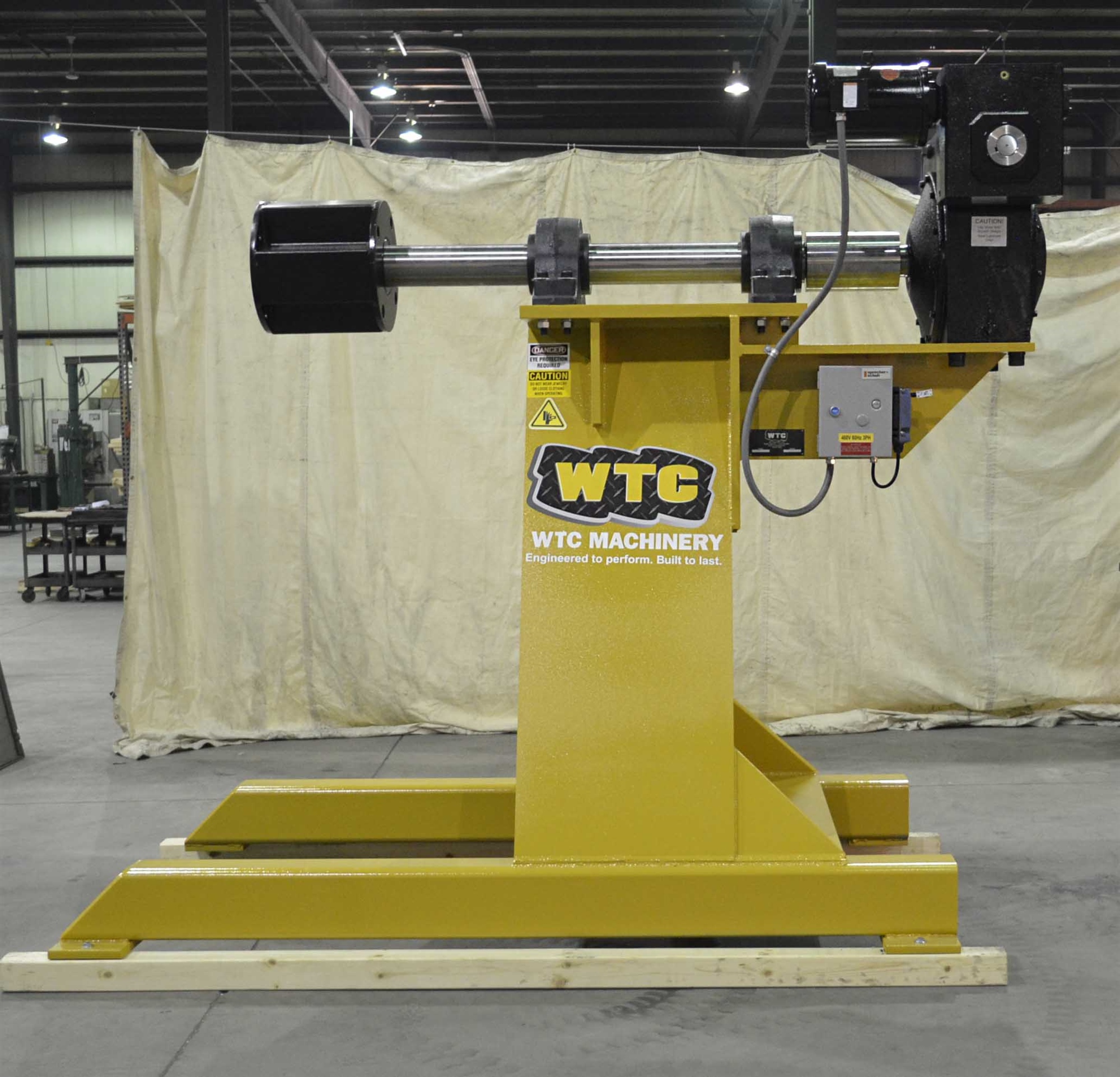 Track Winder For Track Chains | WTC Machinery